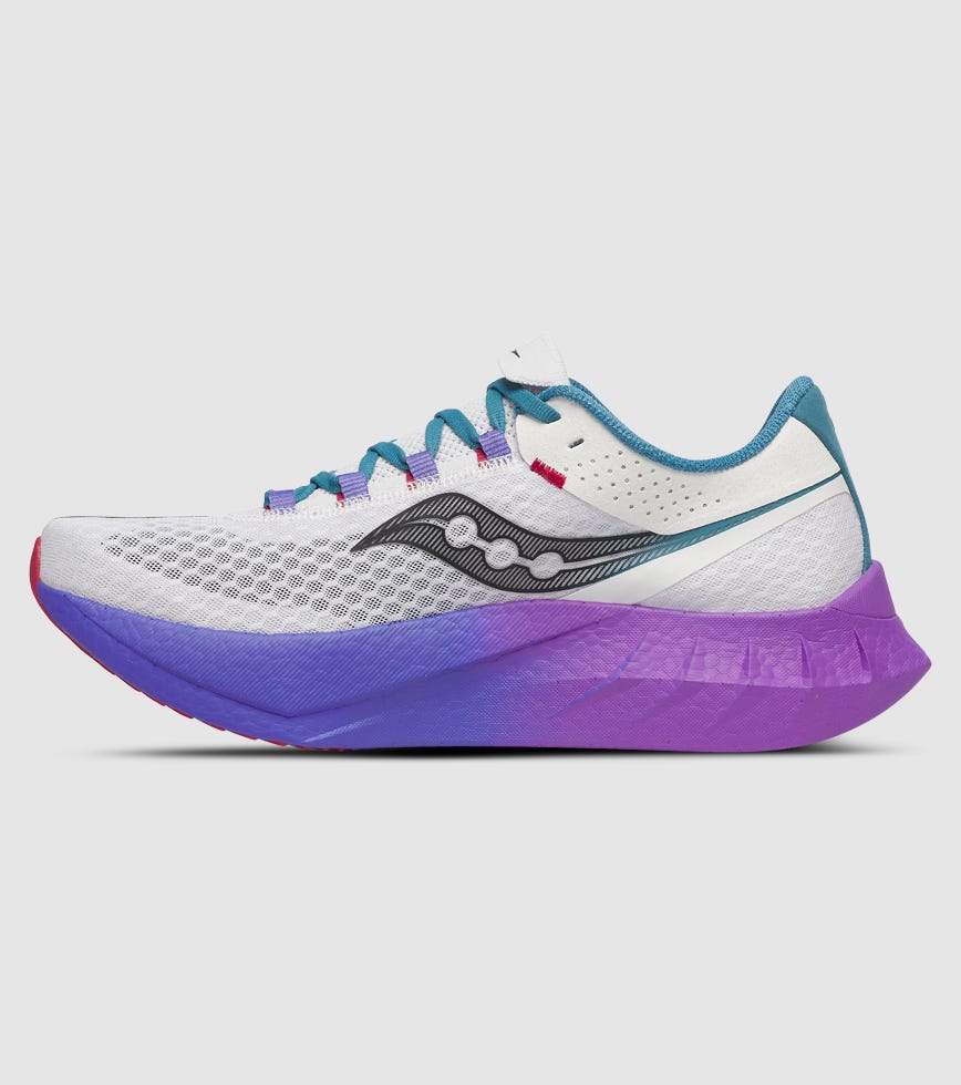 SAUCONY ENDORPHIN PRO 4 MENS WHITE SHADOW | The Athlete's Foot
