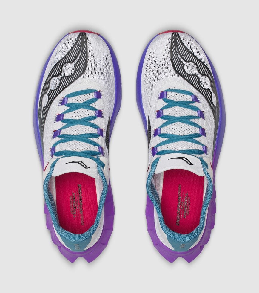 SAUCONY ENDORPHIN PRO 4 MENS WHITE SHADOW | The Athlete's Foot