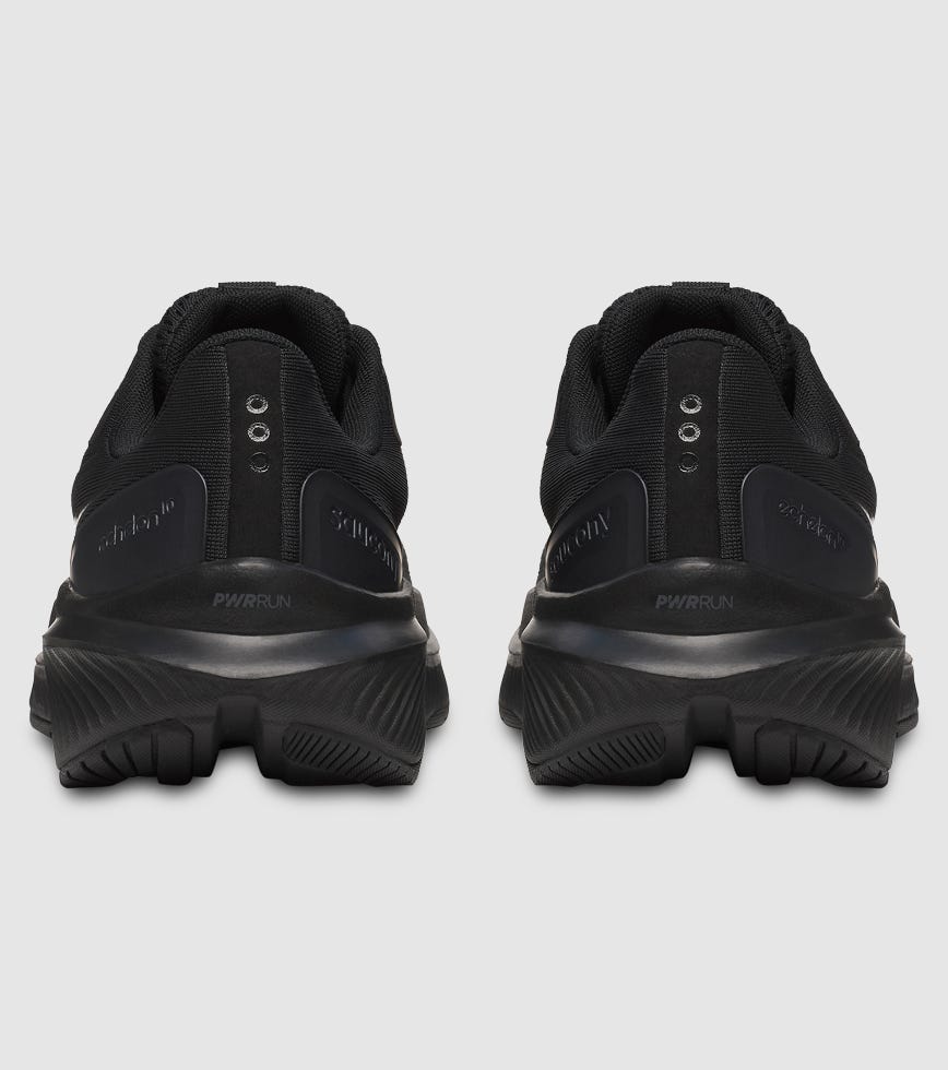 SAUCONY ECHELON 10 (2E WIDE) MENS TRIPLE BLACK | The Athlete's Foot