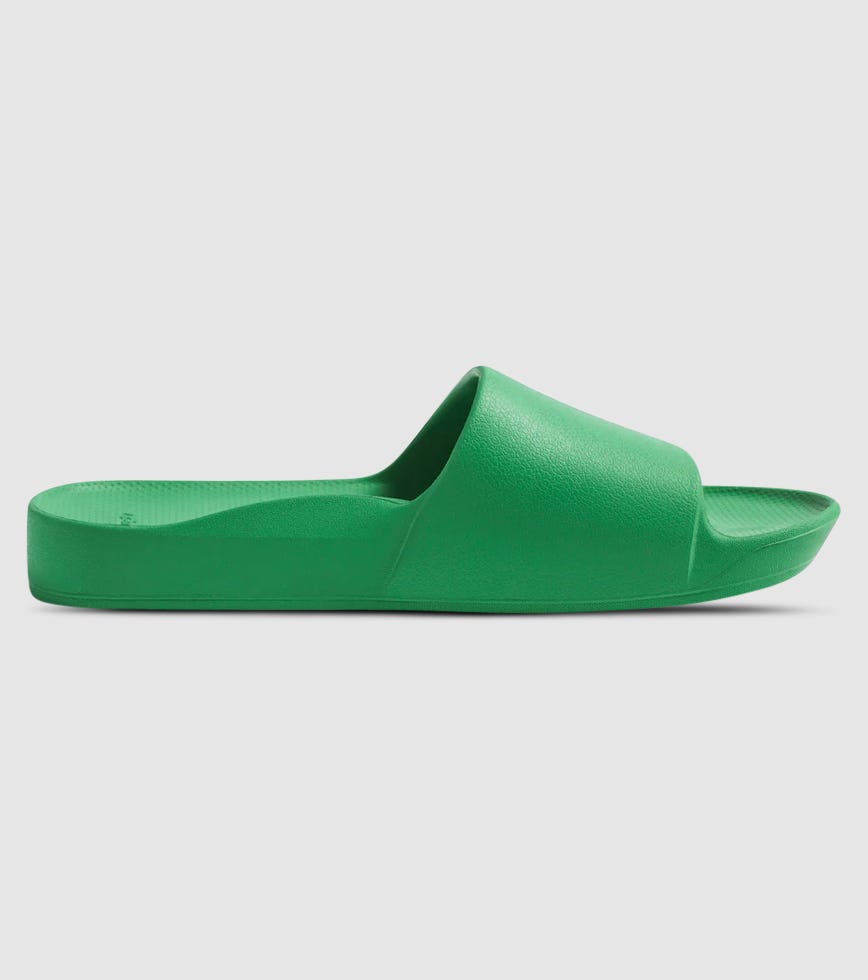 ARCHIES ARCHIES SUPPORT SLIDES MENS KELLY GREEN | The Athlete's Foot