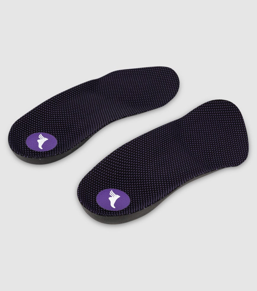 THE ATHLETES FOOT PLANTAR FASCIA 3/4 INNERSOLE BLACK PURPLE | The ...