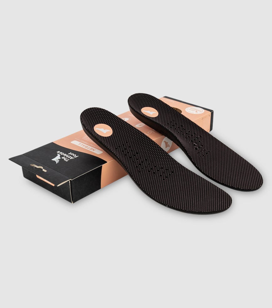 THE ATHLETES FOOT NETBALL INNERSOLE BLACK ROSE | The Athlete's Foot