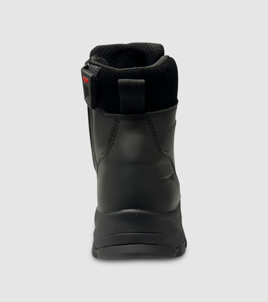 ERGONX SAFETY BOOTS LACE UP (HELIUM) (4E X-WIDE) MENS BLACK | The ...