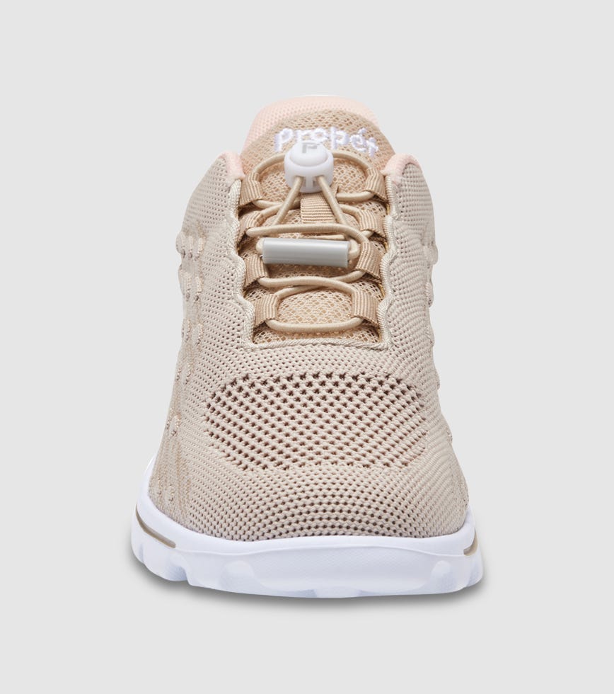 PROPET TRAVELACTIV (D WIDE) AXIAL WOMENS TAUPE PEACH | The Athlete's Foot
