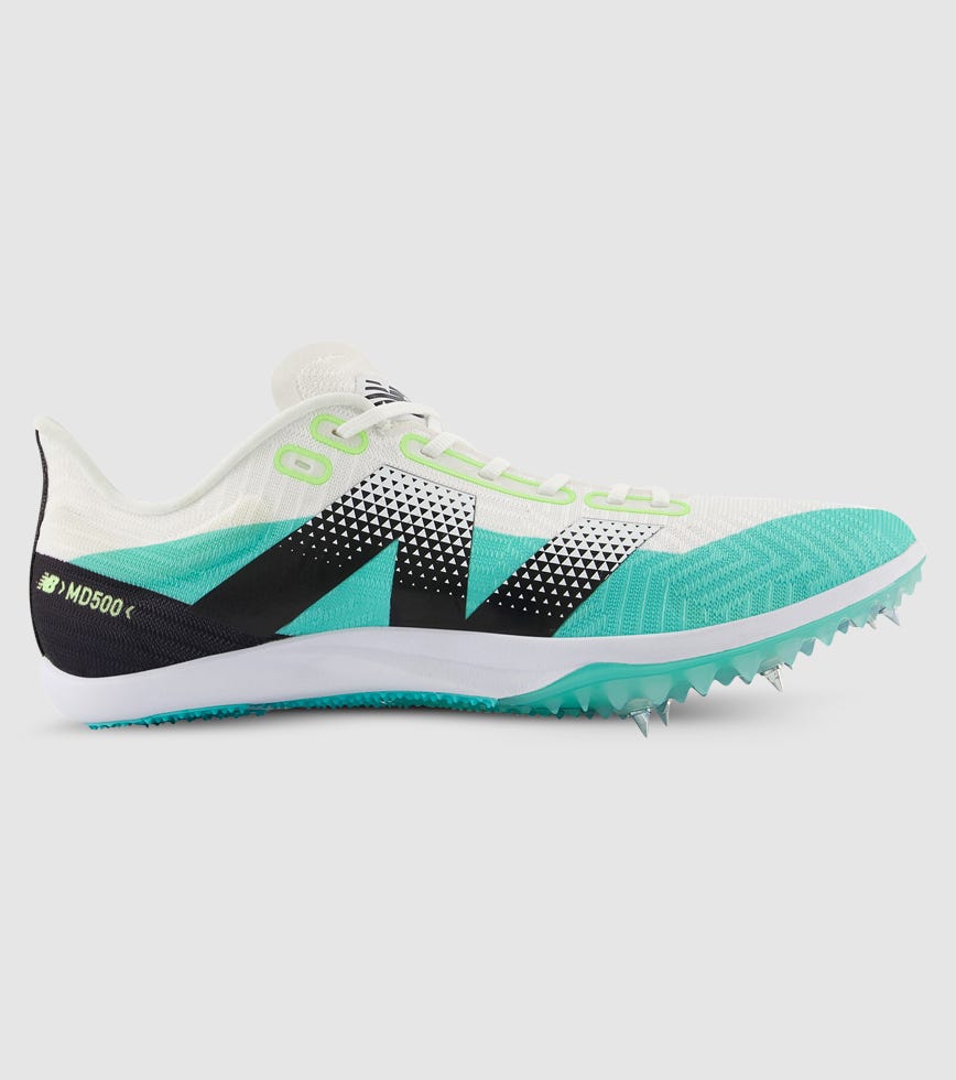 NEW BALANCE MD500 V9 WOMENS SPIKES CYBER JADE | The Athlete's Foot